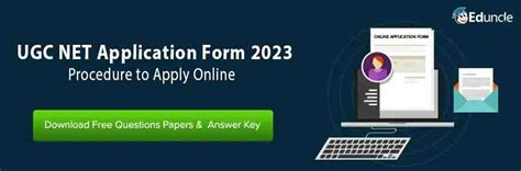 UGC NET Application Form 2023 OUT Procedure To Apply Online