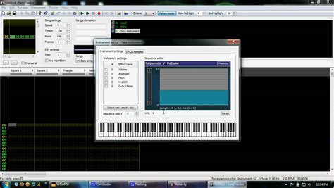 Famitracker Tutorial Part 1 The Instrument Editor And You Youtube