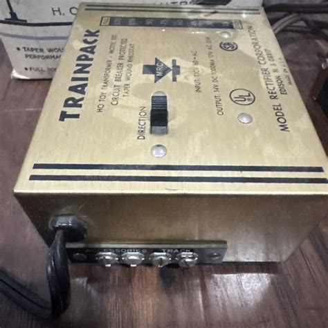 Ho Model Train Transformer Controllers Ampack Model 402 Trainpack Model 100 Ebay