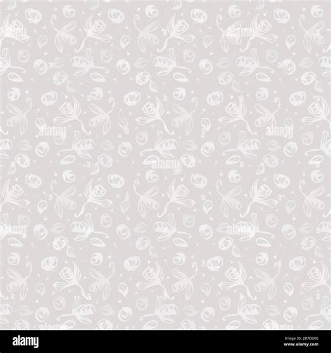 Grey Ditsy Floral Wallpaper At Sheila Tietjen Blog