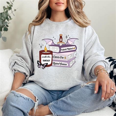Fantasy Book Merch Fantasy Reader Sweatshirt Fantasy Book Lover