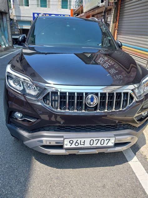 렉스턴 스포츠 칸 Q2 용두동 당근 중고차