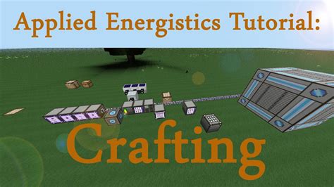 Minecraft Tutorial Applied Energistics Auto Crafting Assembler