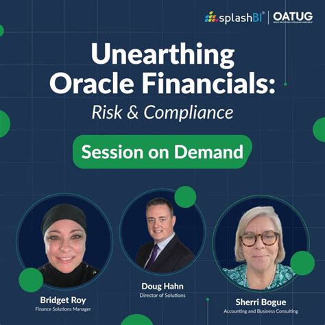 Watch Oracle Financials Uncover Hidden Treasures Splashbi Posted On The Topic Linkedin