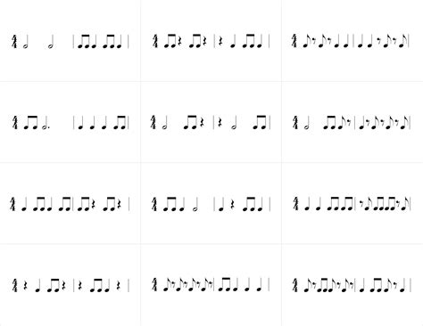 Rhythm Flashcards Digital Download The Practice Shoppe