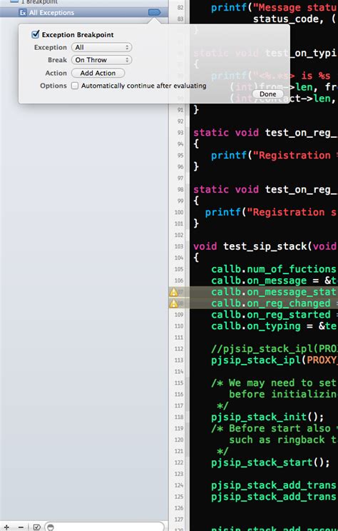Objective C How To Get Source Code Line From Stack Trace In Obj C Ios Stack Overflow