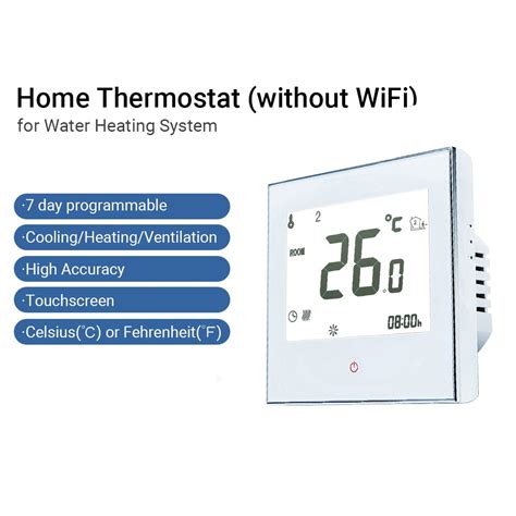 Home Programmable Thermostat For Water Heating Sys Grandado