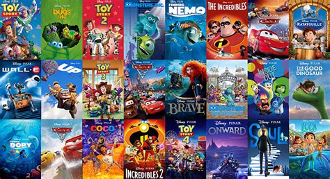 All Disney Pixar Movies 1995 2021 By Coolteen15 On Deviantart