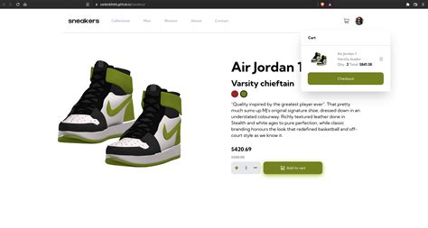 Add A 3d Product Page For Nike Air Jordan · Issue 161 · Coders Evoke Communityamazing