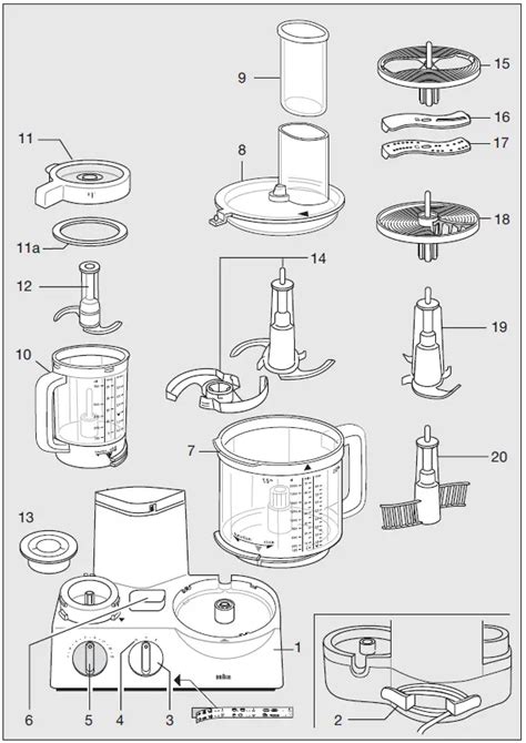 Braun Fx 3020 Tributecollection Food Processor Instruction Manual