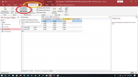 How To Create A New Table In Datasheet View In Access