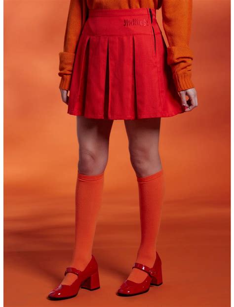 Scooby Doo Velma Pleated Skirt Her Universe