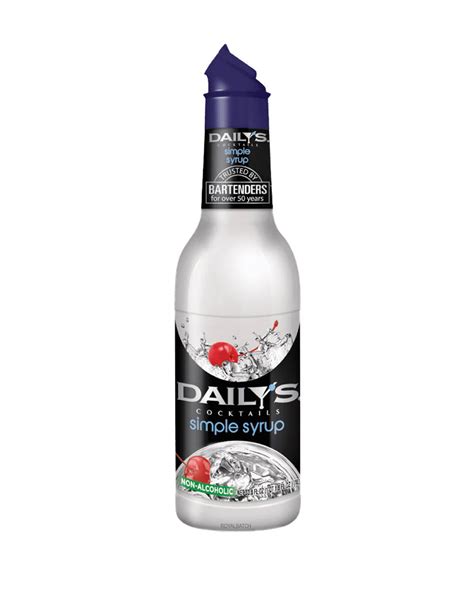 Dailys Cocktail Simple Syrup 1l