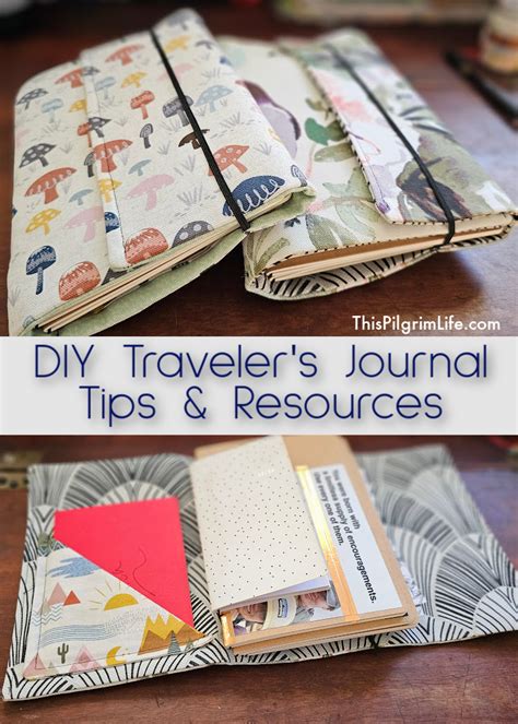 Diy Travelers Journal And Tips This Pilgrim Life Diy Travel Journal Diy Travelers Notebook
