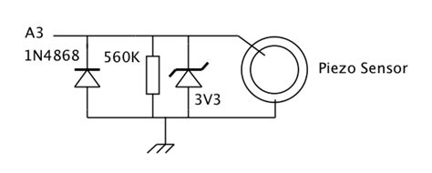 Piezo Speaker As A Knock Sensor General Electronics Arduino Forum