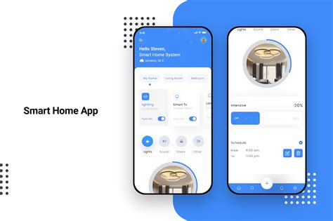 smart home app design behance