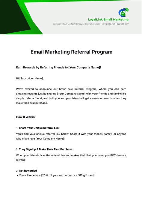 Free Referral Templates To Edit Online