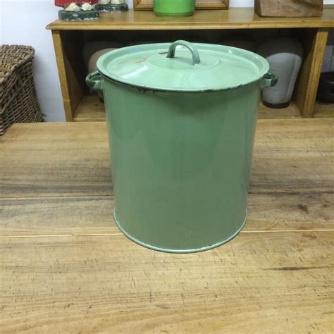 Enamel Bread Bin Vintage Pine Etc Ltd