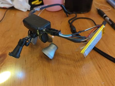 Разборка батареи лупы Orascoptic Spark Loupe Light Hd01