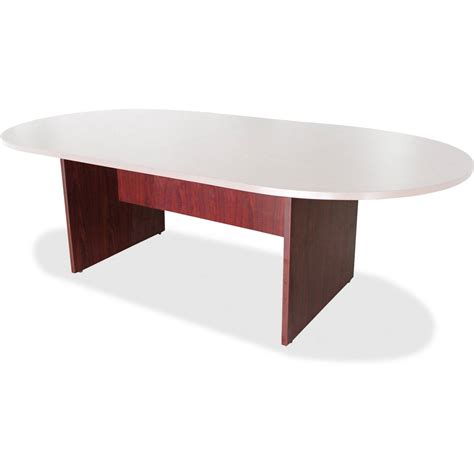 Lorell Chateau Series Oval 8 Conference Table