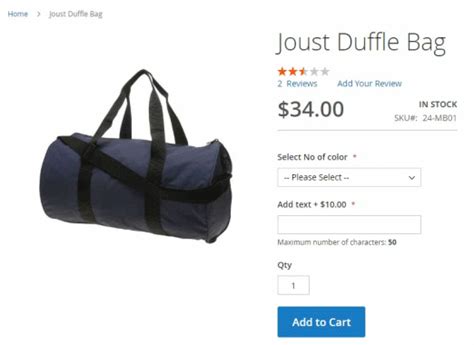 Magento Advanced Custom Options Package BSS Commerce