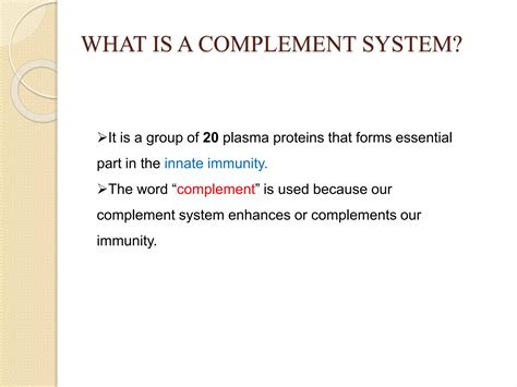 Complement And Hypersensitivity Pptx