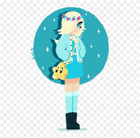 Modern Rosalina By Xl3x1x Modern Rosalina Fan Art Full Size Png