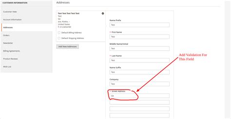 magento2 add custom validation street address field in backend