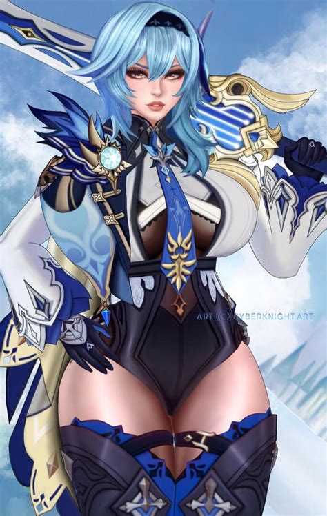 Eula Genshin Impact By Cyberneticknight On Deviantart