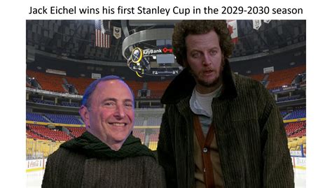Seen A Couple Memes About Eichel Looking Like Marv Totally Agree