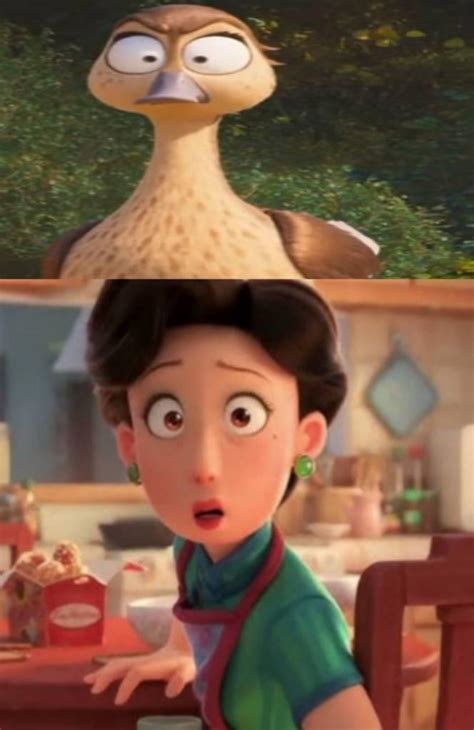 Pam Mallard Glare At Ming Lee By Boltfan05 On Deviantart