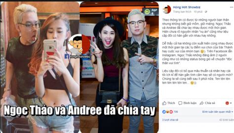 Hot Nghi Vấn Ngọc Thảo Và Andree đã Chia Tay Sau 2 Năm Hẹn Hò