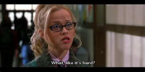 What Like Its Hard
