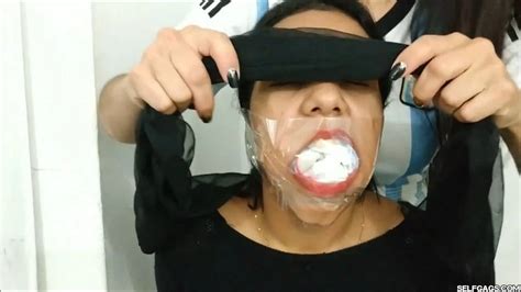 Gagged With 10 Socks And Clear Tape Gag Selfgags 35 Pics Xhamster
