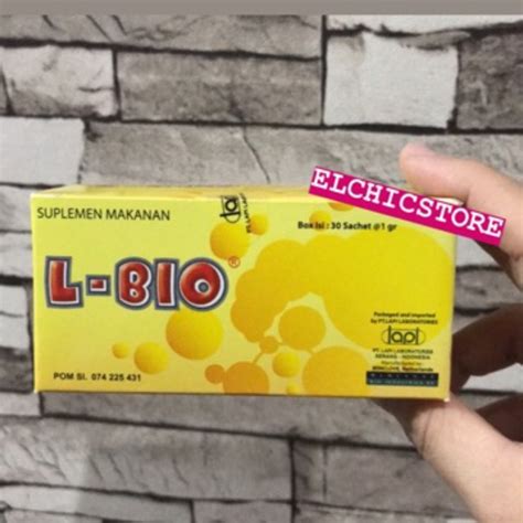 Jual L Bio Sachet Box Shopee Indonesia