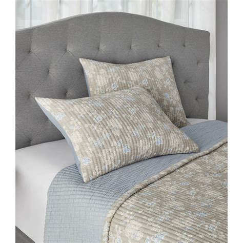 Mainstays Adults Garment Wash Matelasse Printed Shams Set King 2 Ct