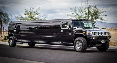 Black Stretch Hummer H2 Limo Las Vegas