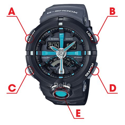Hướng Dẫn Sử Dụng đồng Hồ Casio G Shock Ga 500 Module 5478 Bello Hn And Tp Hcm