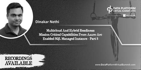 Data Platform Summit On Linkedin Dataplatformsummit Azure Sql