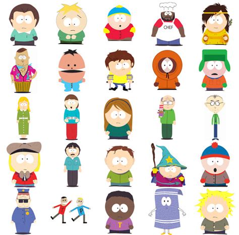 All South Park Characters