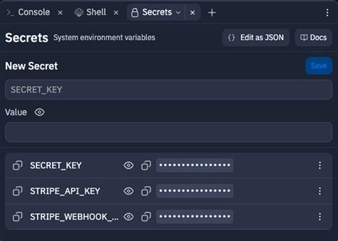 replit — keeping your api keys safe