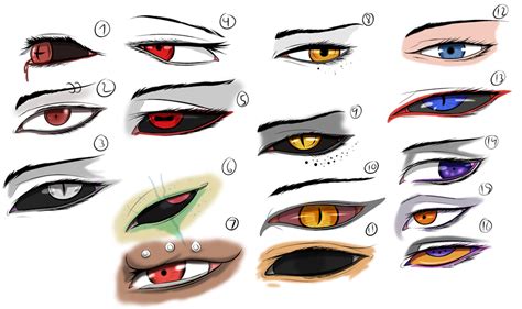 How To Draw A Scary Eye Anime Drawing Styles
