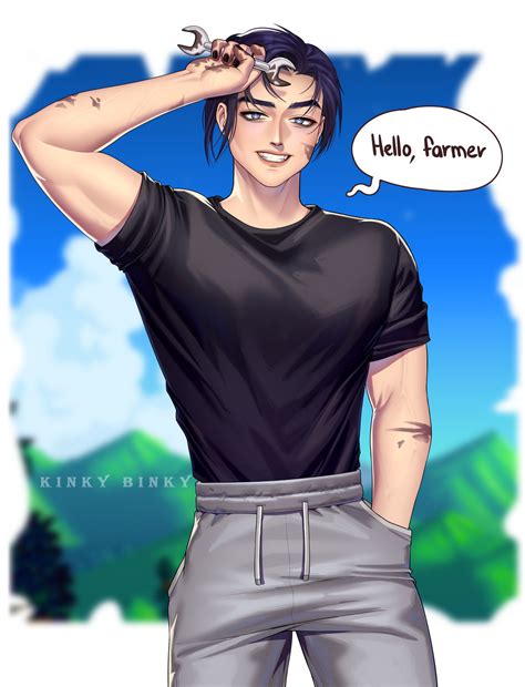 Sebastian From Stardew Valley By Kinkybinky88 On Deviantart