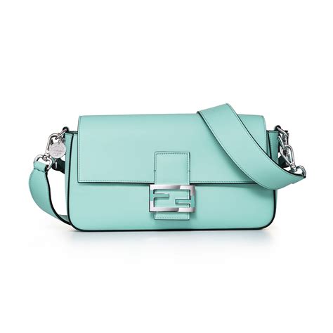 Tiffany And Fendi Team Up On Very Limited Blue Baguette