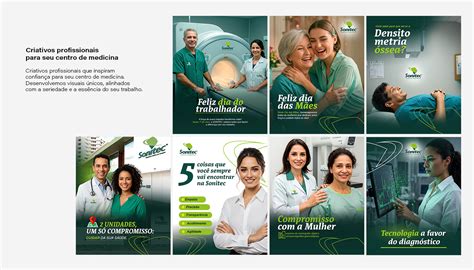 Social Media L Sonitec Medicina Diagnóstica Behance
