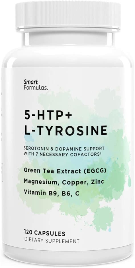 Smart Formulas 5 Htp And L Tyrosine With Cofactors Green Tea