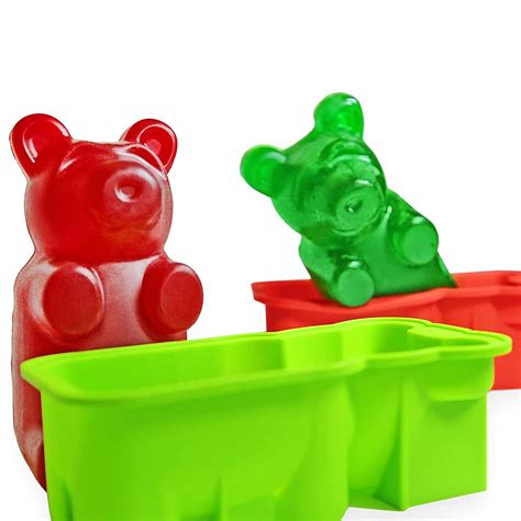 Giant Gummy Bear Silicone Mold Make Gummies Cakes Breads