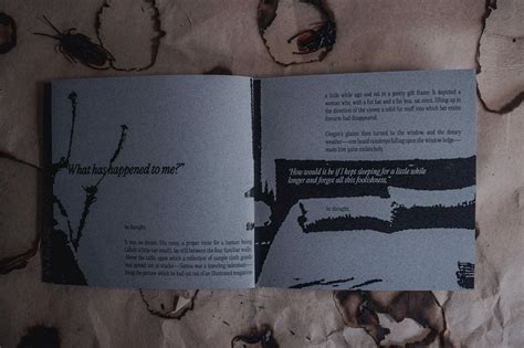 The Metamorphosis Book Design Behance