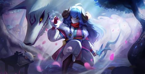 Kindred Hd Wallpaper Stunning League Of Legends Video Game Art By 匠人绘