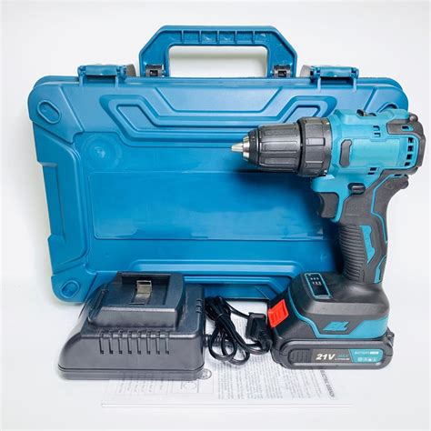 21v Battery Cordless Electric Brushless Drill Tools Combo Set